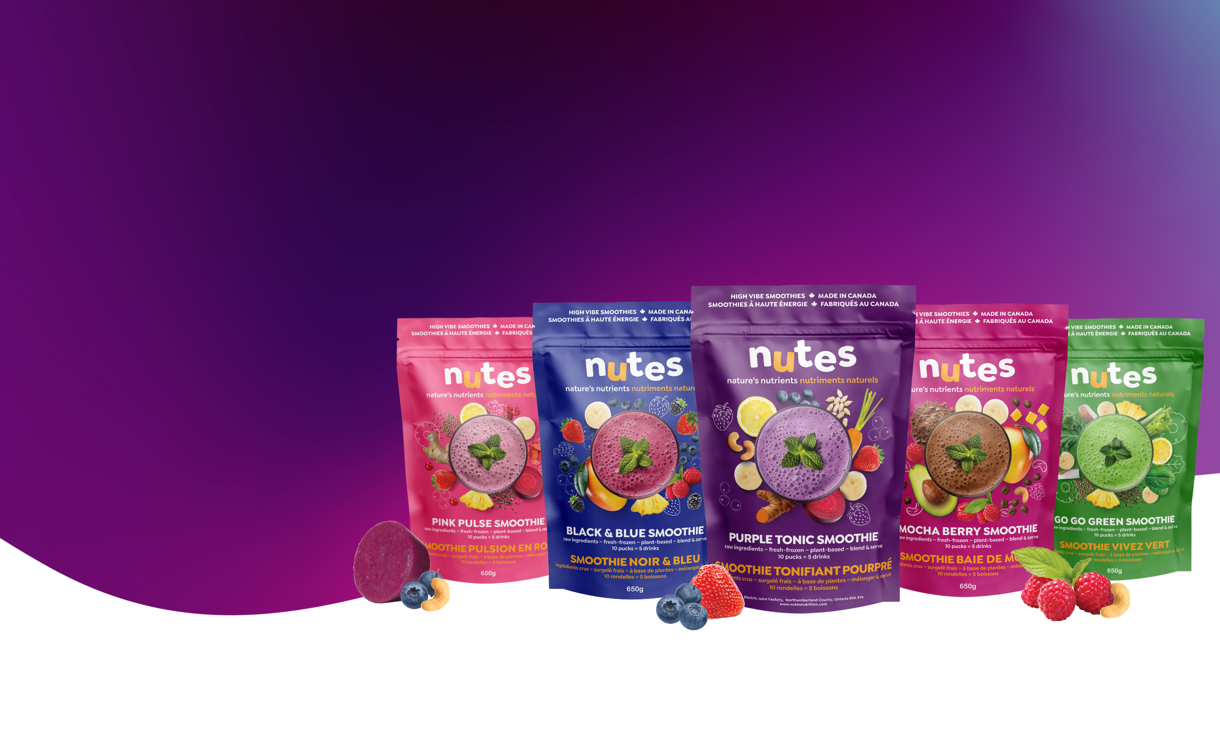 Nutes Nutrition | Superfood Smoothies & Cold-Pressed Juices